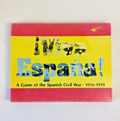 VIVA ESPANA War Board Game Used Missing Counters & Trays Battleline ...