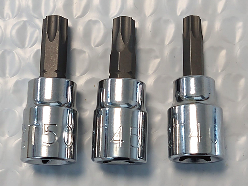 MATCO TOOLS BTS23, 3/8" SOCKET DRIVEN, 3 PIECE TORX BITS *FROM MATCO ...