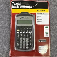 Texas Instruments BA II Plus for sale online | eBay