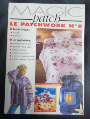 Magic Patch N° 8 Patchwork Couture Quilt Technique Les cubes Les vol d'oie | eBay