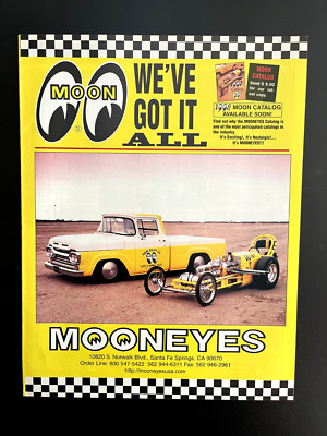 MOONEYES Moon Equipped 1997 Catalog Supplement 8 Pages Collector item ...
