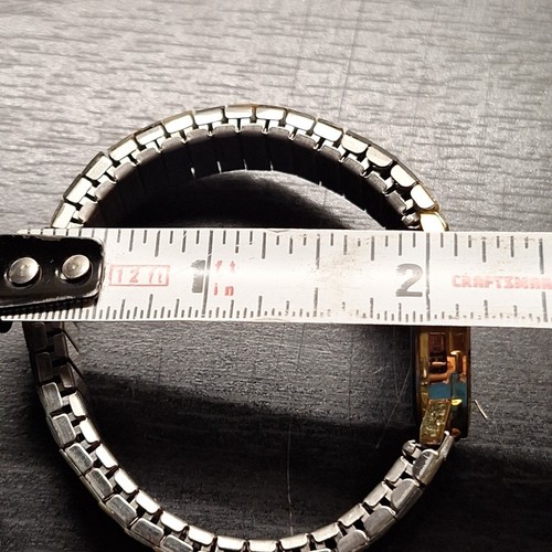 Vintage Women's JACQUES COUTURE Gold Tone Abalone Shell Bracelet Watch ...