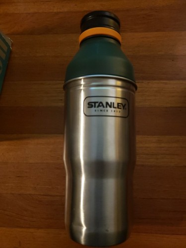 Stanley Stainless Steel 32oz Multi-Use Water Bottle Cup Plastic Top ...