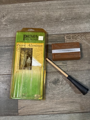 Primos Super Aluminum Turkey Call & Striker Model 235 Vintage Made USA ...