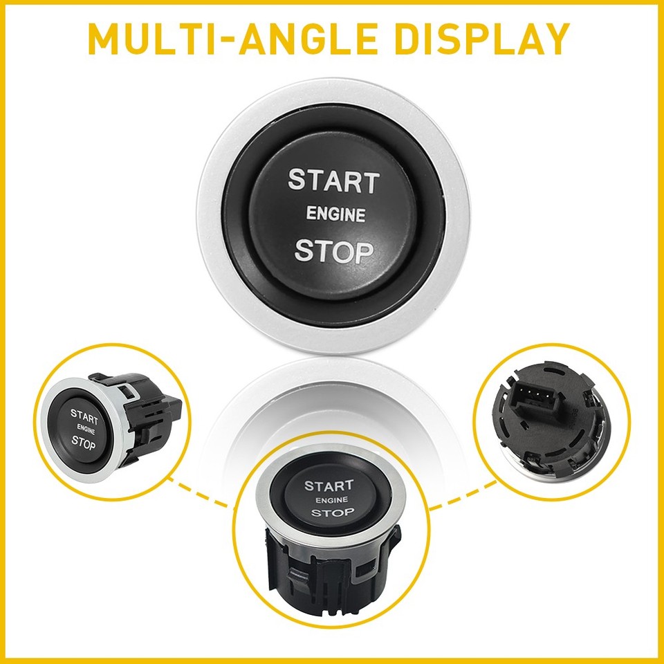 LR094038 Ignition Start Stop Button Switch For 2013-2020 Land Rover ...