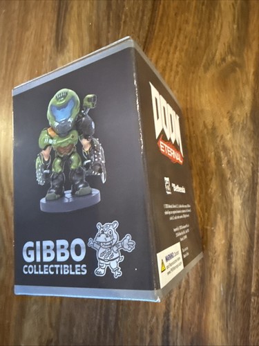 Doom Eternal Doomguy Mini Slayer Figure + Sticker Classic Figurine ...