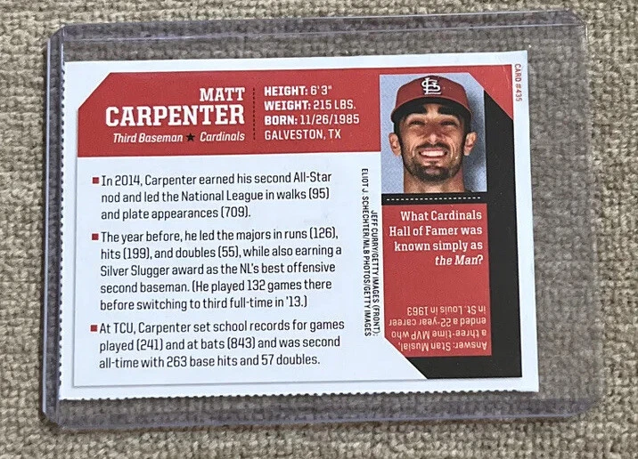 Matt Carpenter Cardinals Beard