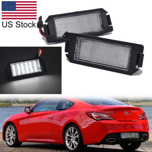 2x 18-SMD LED Rear Bumper Side Marker Lights For Hyundai Genesis Coupe ...