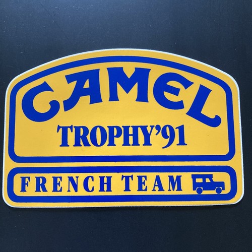 Autocollant Sticker Camel Trophy 91 French Team | eBay