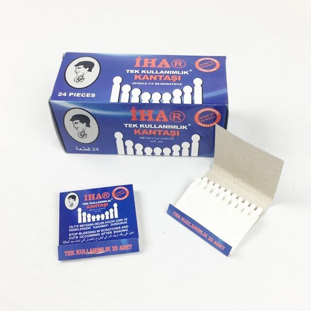 IHA Styptic Matches Disposable Pencils Like Alum Stops Bleeding UK ...