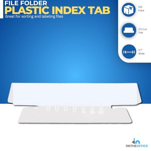 Clear Hanging Folder Tabs and Inserts Plastic Clear Tabs and Inserts ...