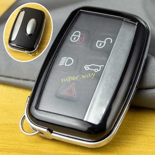 Black Car Hard Shell Key Case Cover For Land Rover Discovery Sport ...