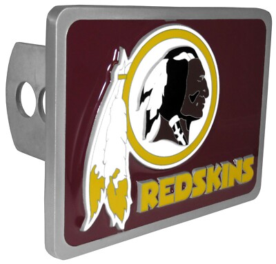Washington Redskins 3-D Metal Logo Rectangle Hitch Cover NFL Football ...