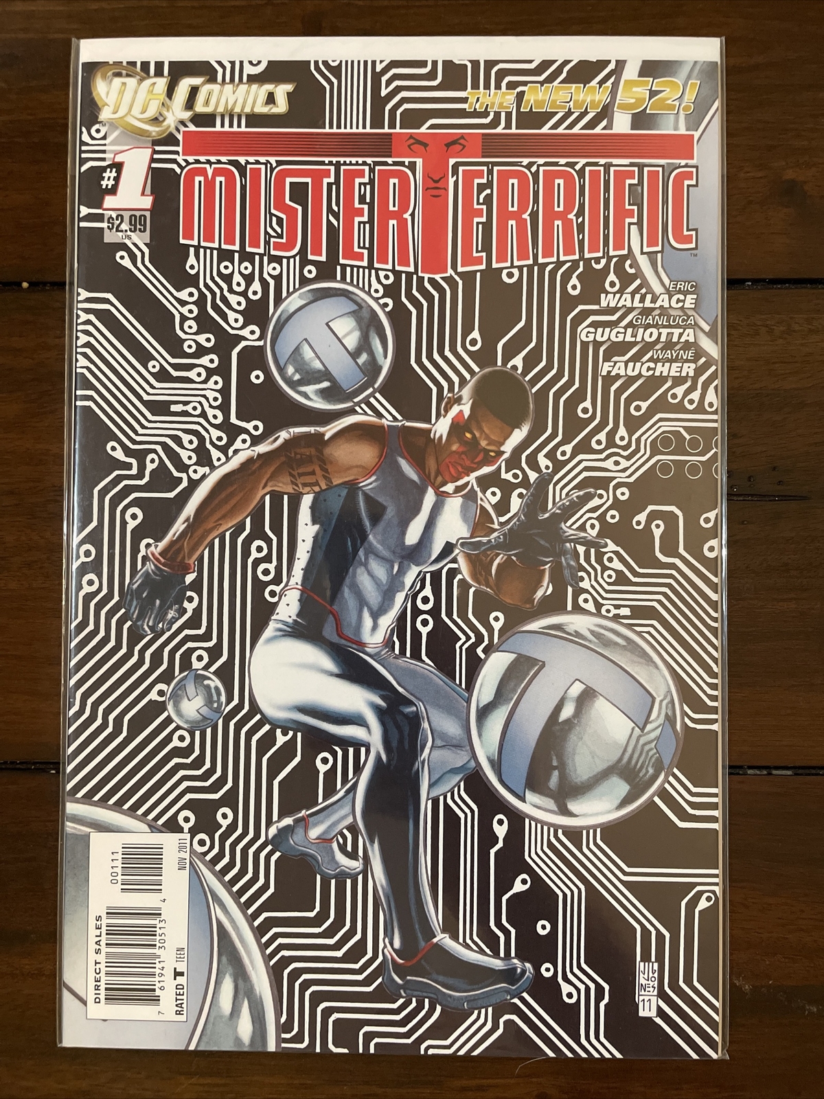 Mister Terrific #1 New 52 [DC, 2011] JAMES GUNN SUPERMAN DC MOVIE ...
