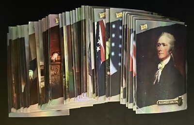 2024 Pieces of the Past Presidential Edition Base complete 50-card lot ...