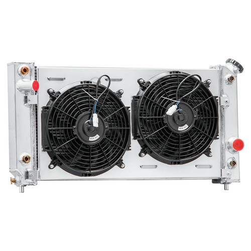 3-Row Radiator w/Shroud Fan For 94-95 CHEVROLET S10 BLAZER GMC SONOMA ...