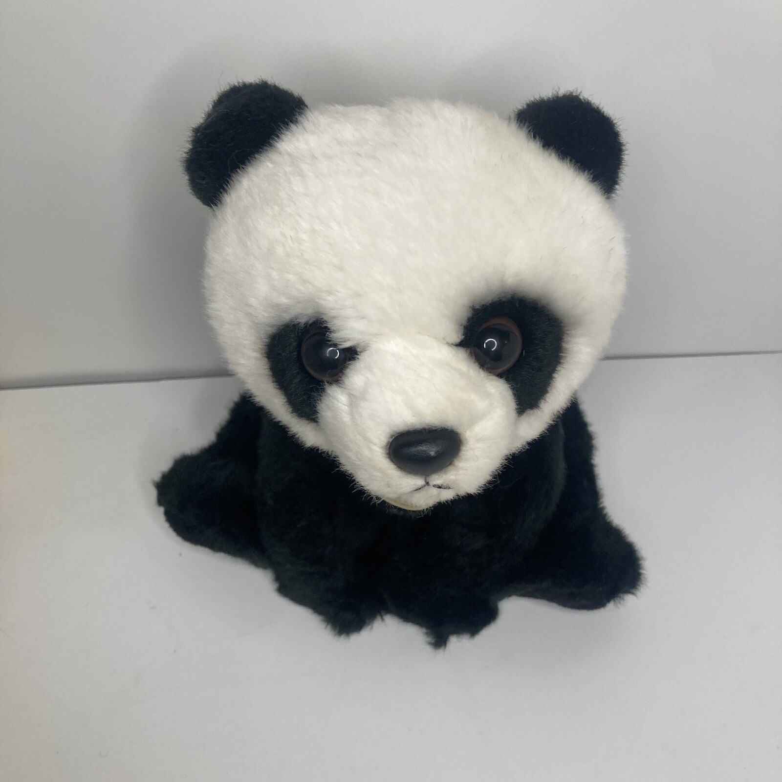 Miyoni Panda Bear Aurora World Plush Stuffed Animal Soft Toy Sitting 7 ...