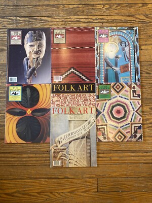 8081) The Clarion & Magazine Of The Museum Of American Folk Art Lot Of ...