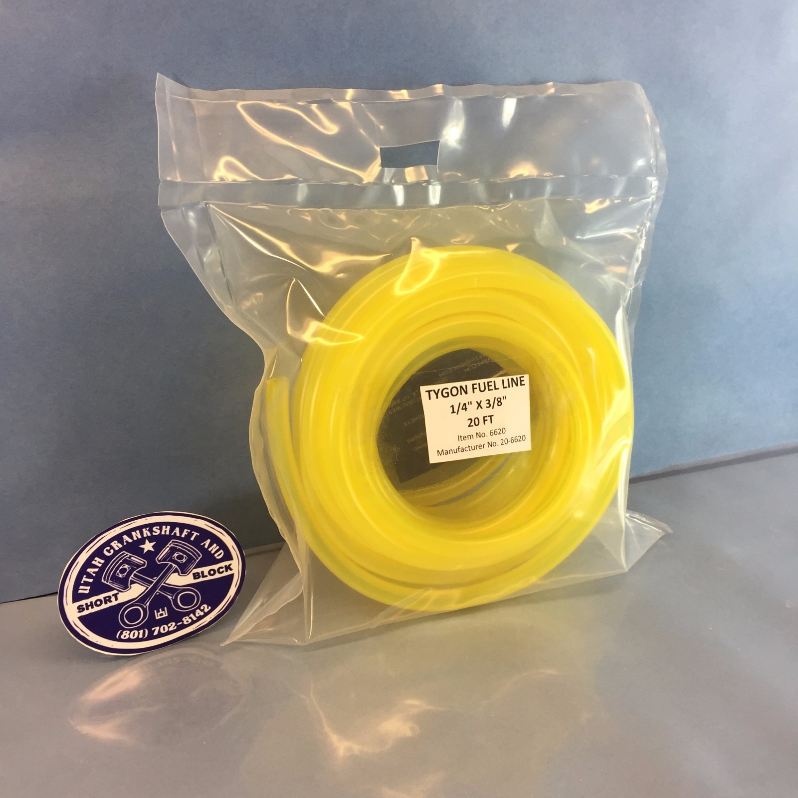 NEW TYGON YELLOW FUEL LINE ID 1/4" PRE-CUT TO 20 FT KAWASAKI HONDA ...