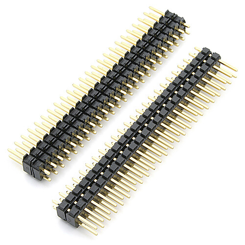 [4pcs] 2X24-PIN-GOLD-BLOCK Connector 2 x 24 Pin Gold THT | eBay.de