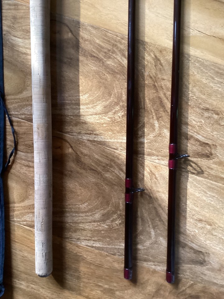 J W YOUNG TWIN TOP AVON QUIVER 11' FISHING ROD | eBay UK