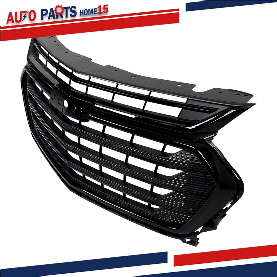 2018 2019 2020 2021 Chevrolet Traverse Front Upper Grille Black For ...