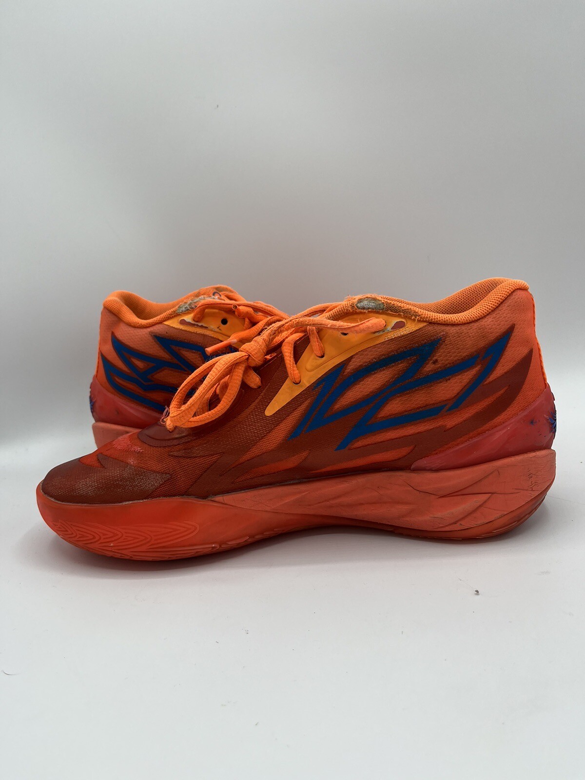 Puma Melo MB.02 Lamelo Ball Supernova Fiery Coral Ultra Orange 377403 ...