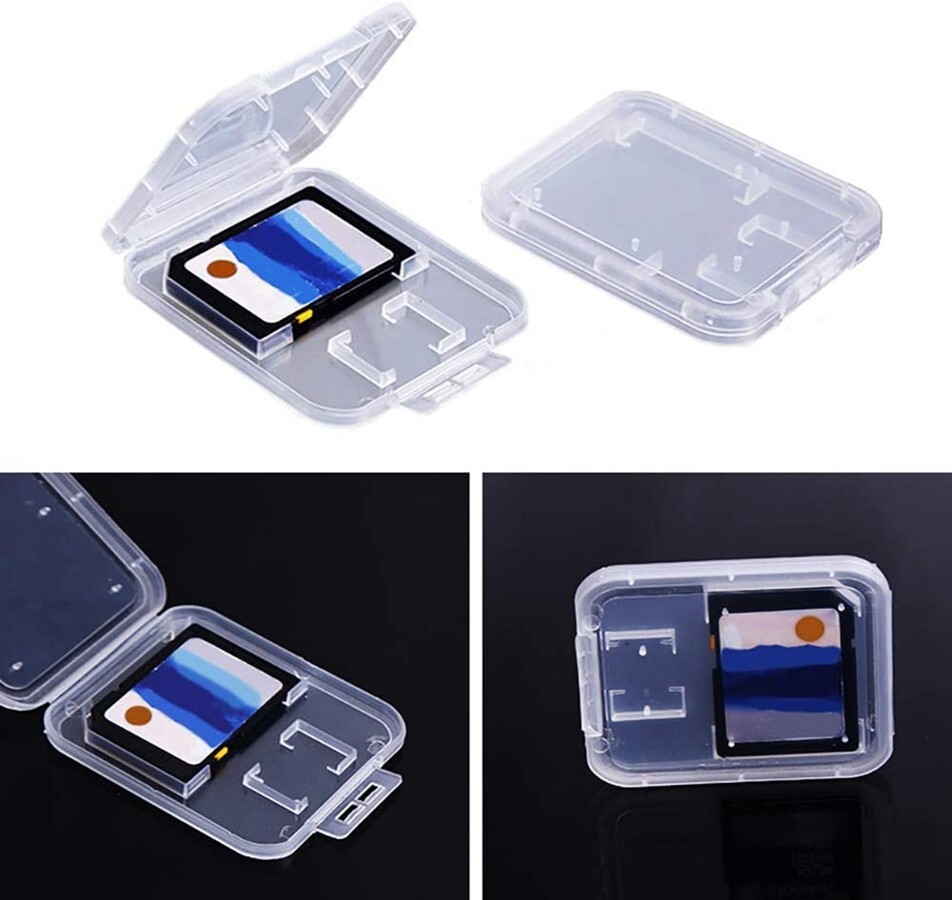 20Pcs Case Holder for Micro SD SDHC Memory Card Box Storage Hard ...