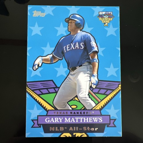 2007 Topps MLB All-Star #10 Gary Matthews Texas RANGERS | eBay