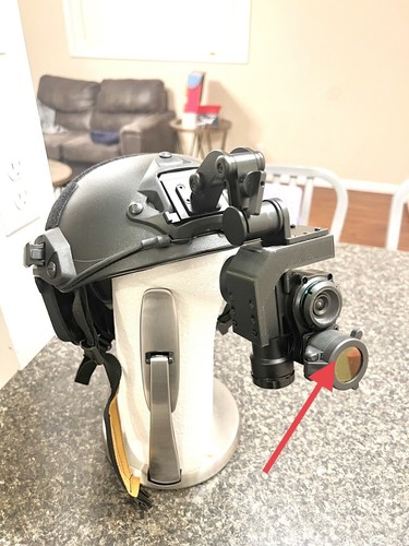 NVG-10 2x COMBO: Wide FOV lens + 100% invisible iR flip cap. USA ...