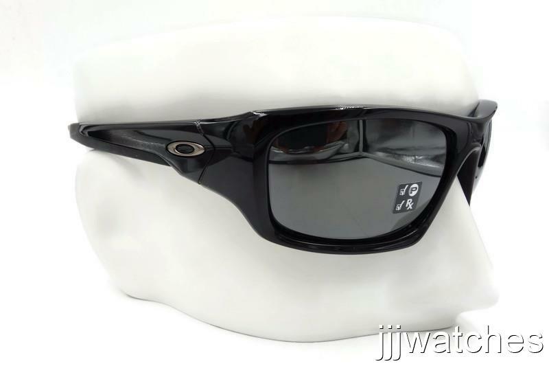 New Oakley Valve Black Iridium Polarized Rx Men Sunglasses OO9236-12 ...