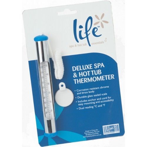 Life Deluxe Chrom Thermometer °C und °F | eBay.de