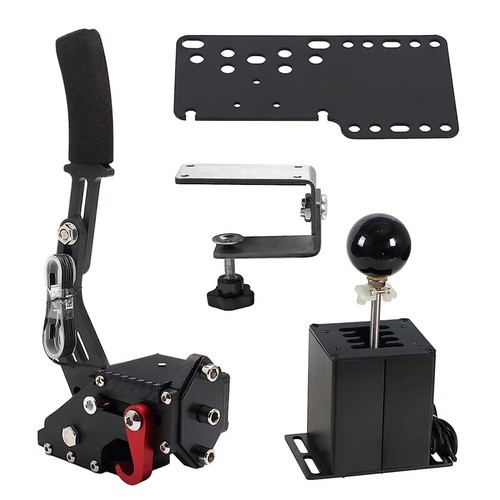 PC USB Simulator Shifter Handbrake with H Gear Shifter for G29 G27 G920 ...