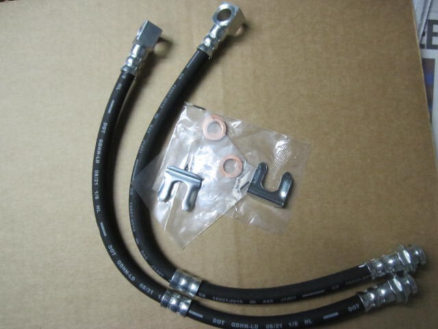 69 70 71 CAMARO FRONT BRAKE HOSE HOSES with DISC BRAKES ALSO SOME 72 73 ...