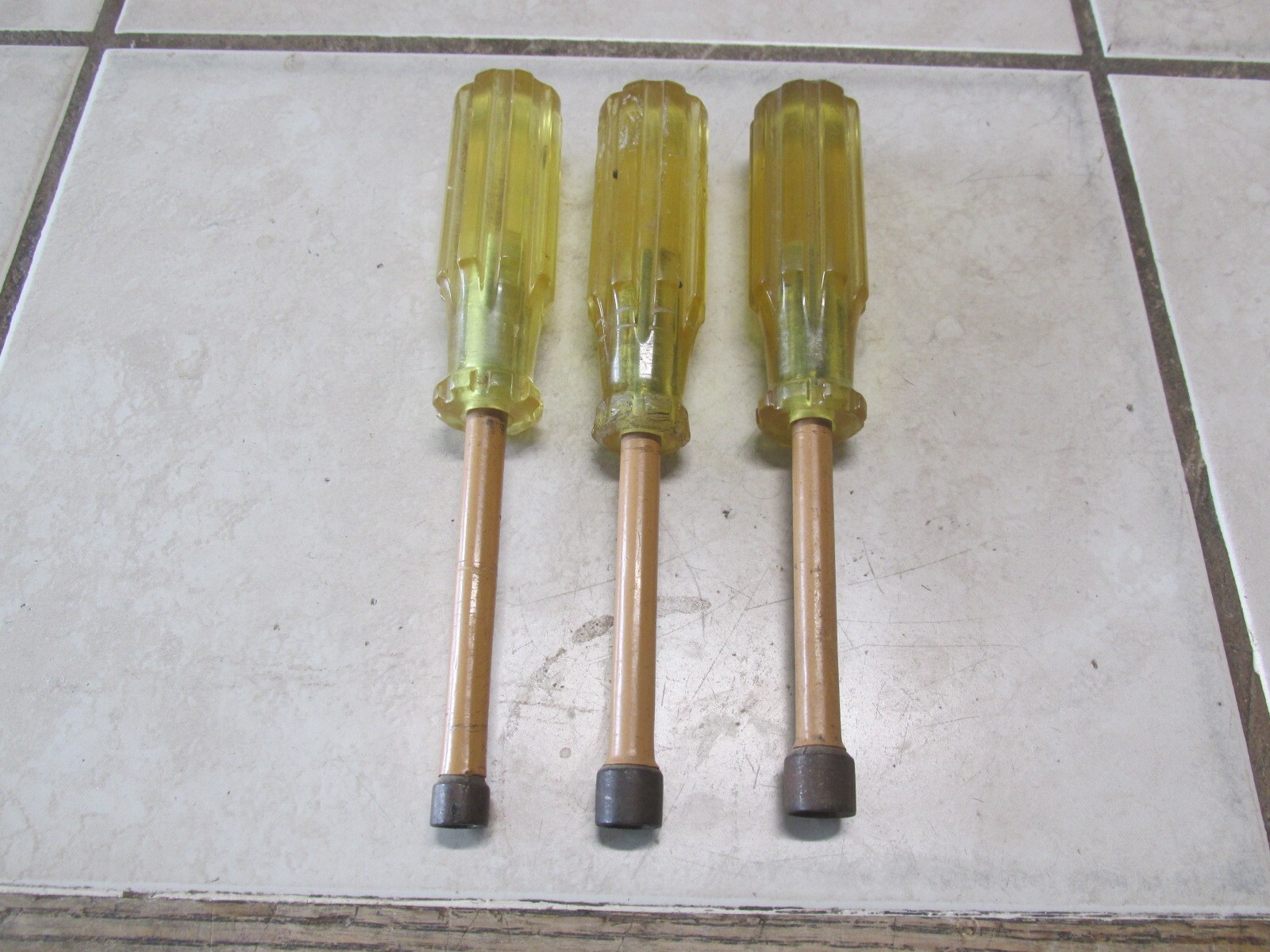 3 vintage BLUE POINT hand nut drivers / Runners 1/4, 5/16, 11/32" | eBay