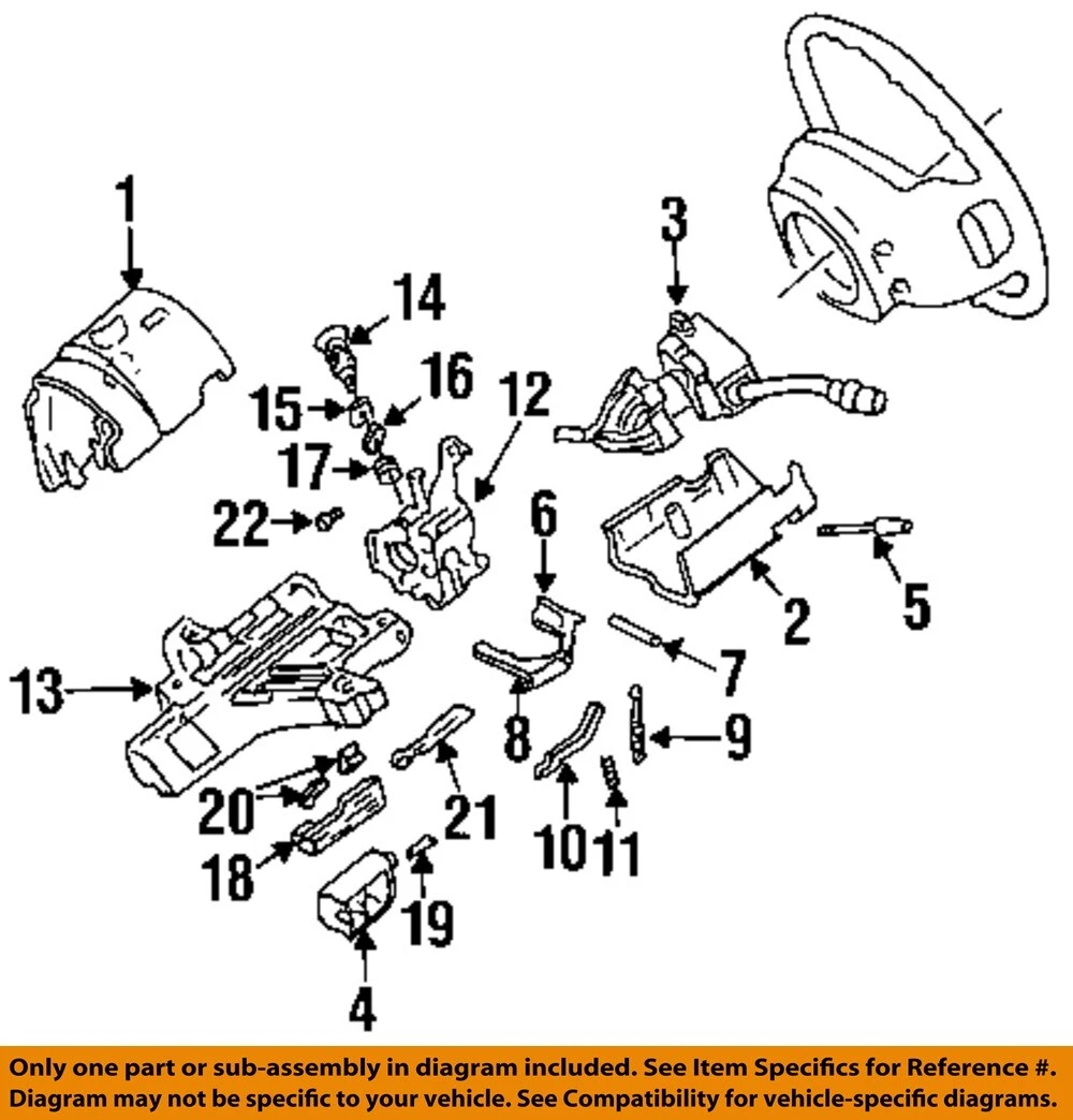 Ford Ranger Steering Column Diagram