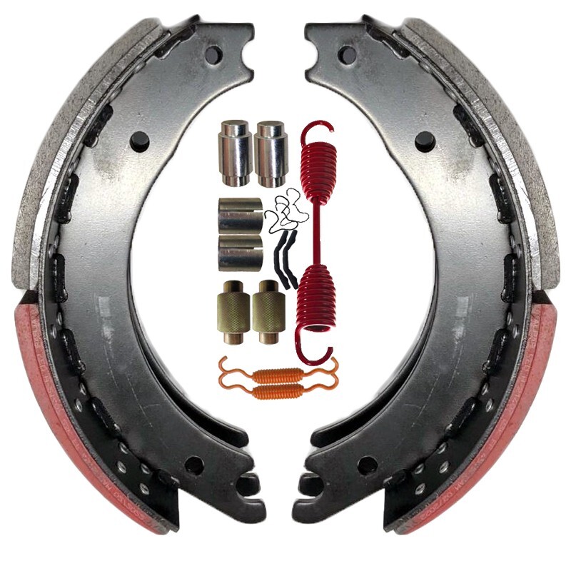 4515 Brake Shoe Box Kit 23K Premium Lining 2 shoes+1 kit 16-1/2" x 7 ...