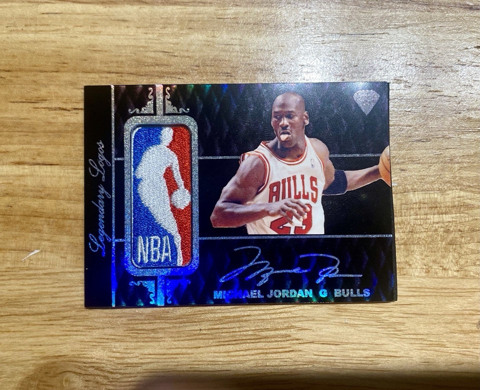 Michael Jordan legendary logos refractor | eBay