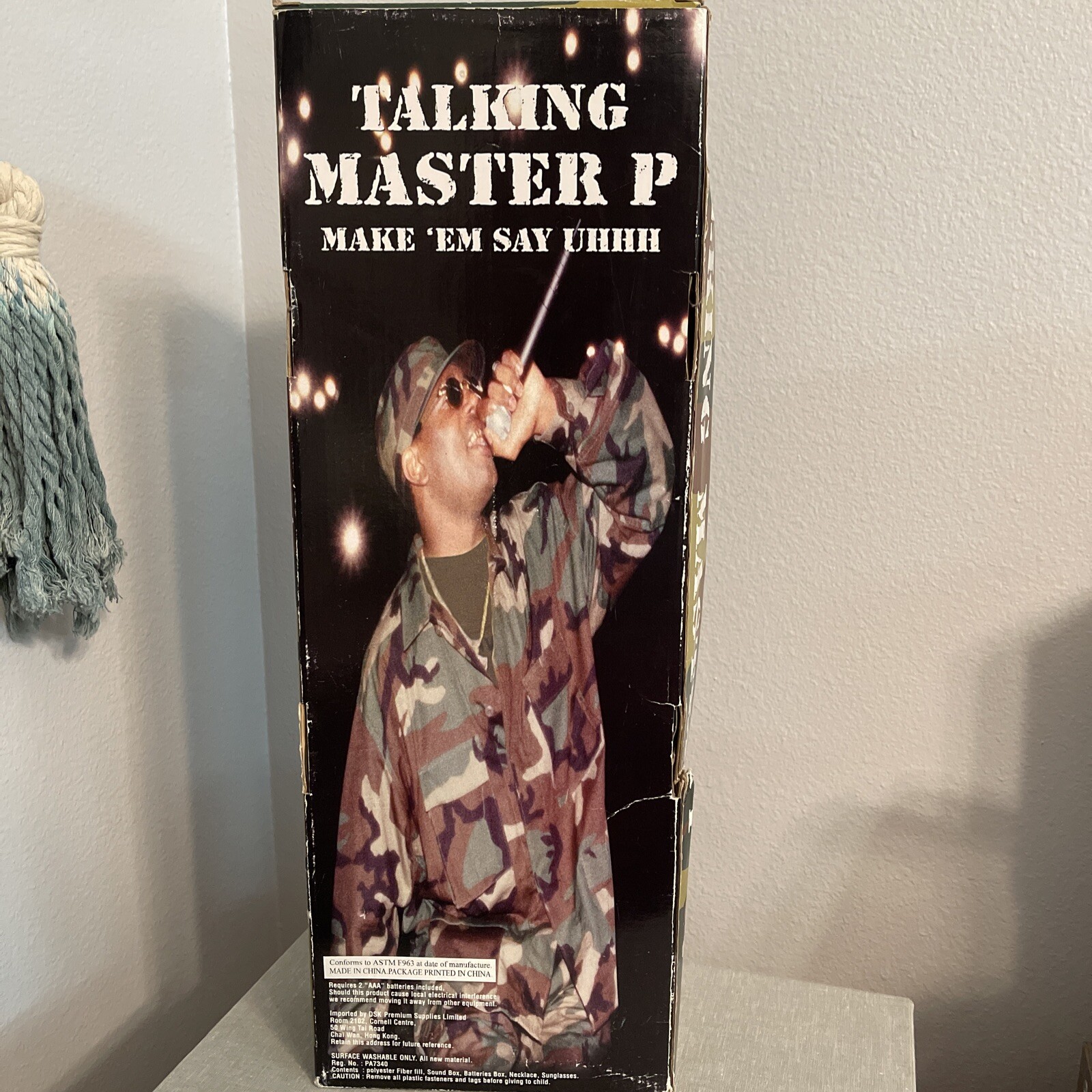 Talking Master P Doll Action Figure No Limit Toys "make EM Say Uhhh ...