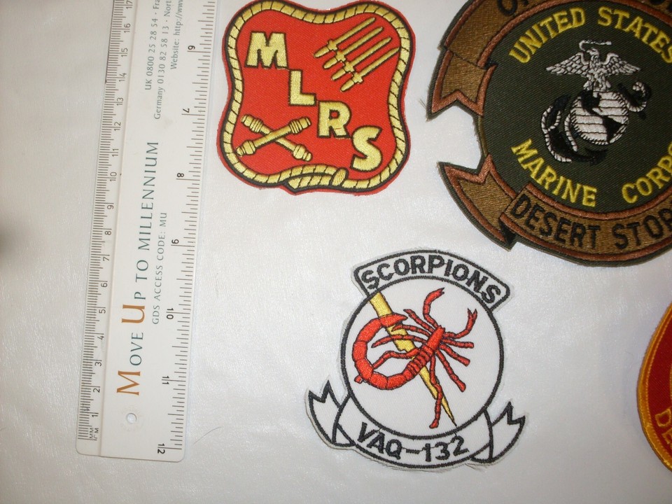 Marines Marine Corps Patches USA Patch embroidery 8 patch collection | eBay