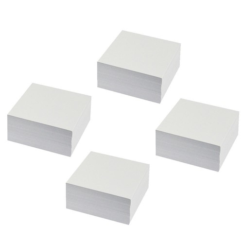 Esselte 2000 Sheets Memo Cube Paper/Notes Refill 95 x 95mm Work ...