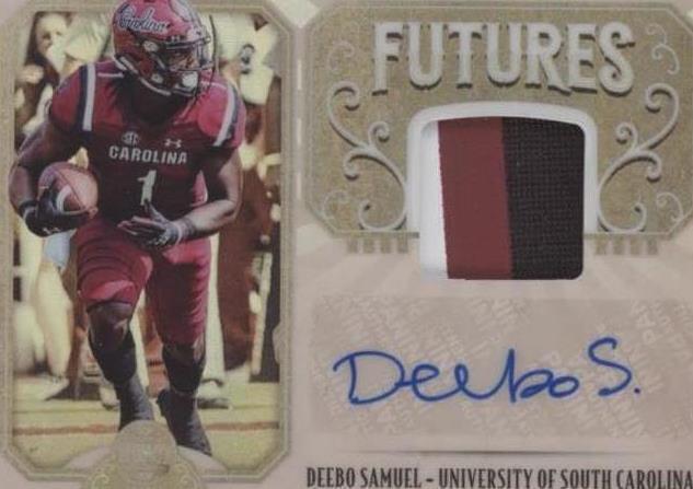 2019 Panini Legacy - Futures Patch Autographs Deebo Samuel #FP-DS (AU ...