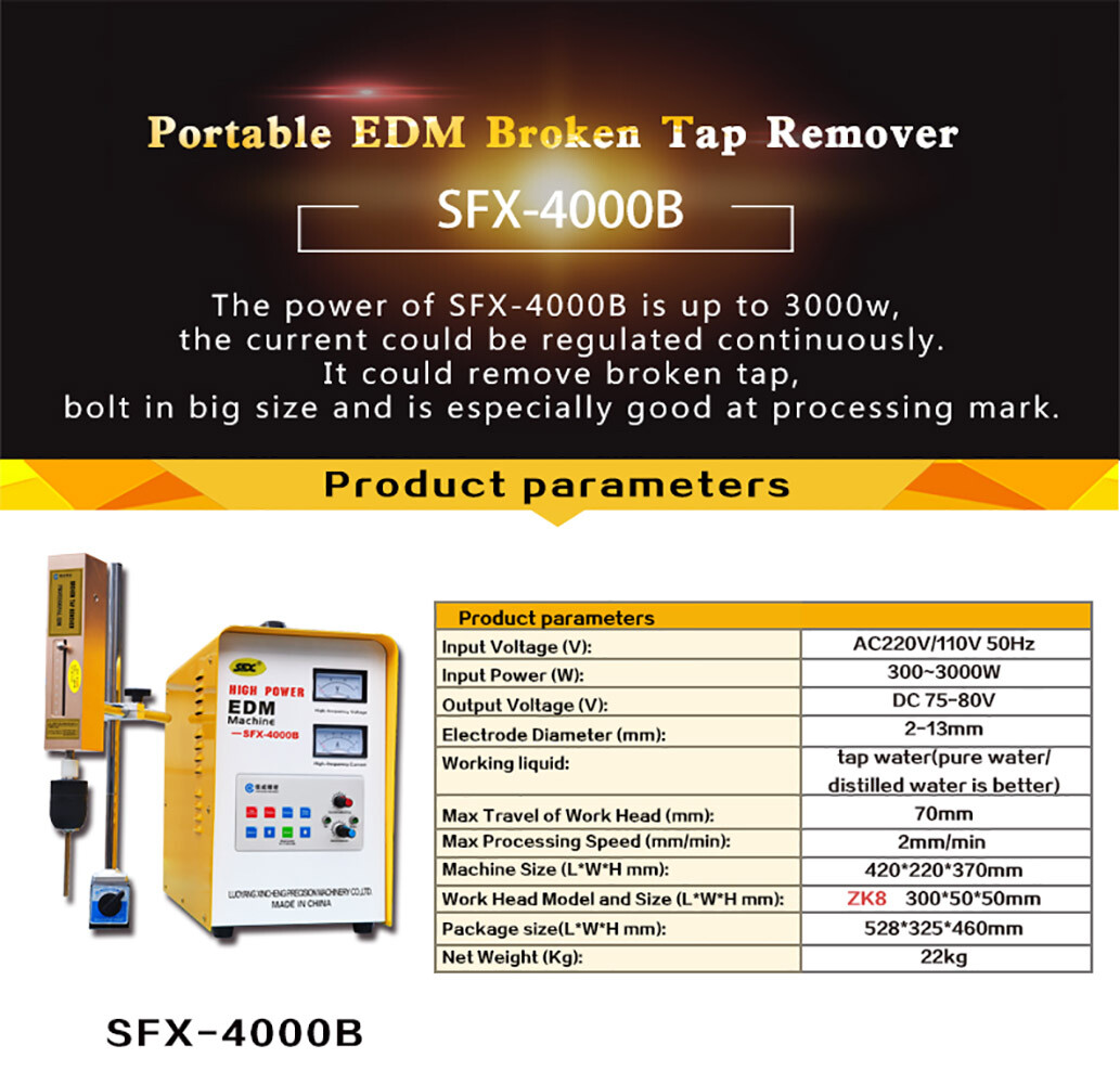 US Stock Tap Burner/ Portable EDM/Tap Buster 3000W SFX-4000B Broken Tap ...