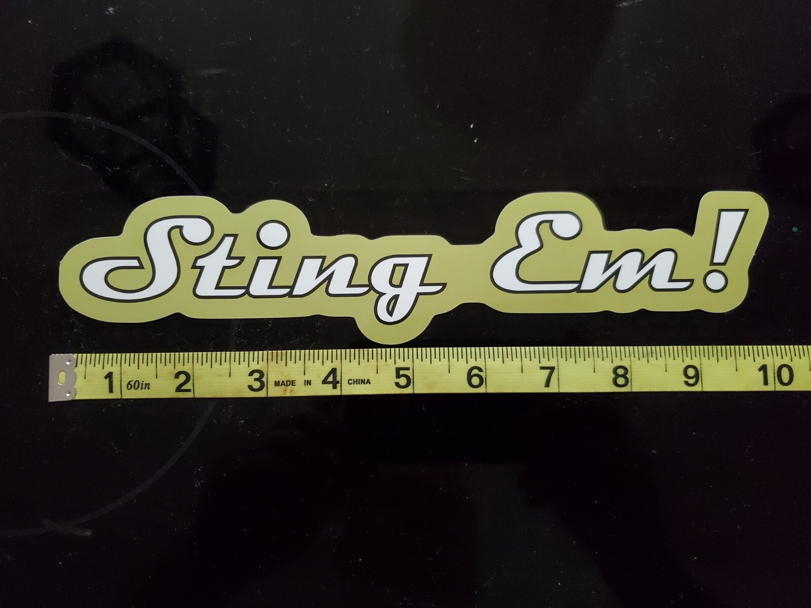 Georgia Tech Yellow Jackets Sting Em decal sticker | eBay