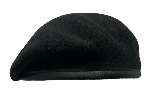 Laulhere Military Commando Small Crown Beret - BLACK - Merino Wool - All Sizes | eBay UK