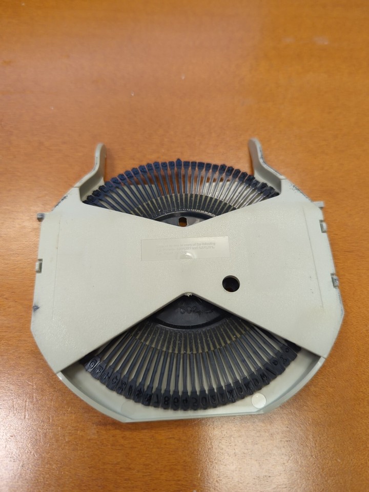 IBM Wheelwriter Print Wheel Daisywheel Prestige Elite 12 For WW ...