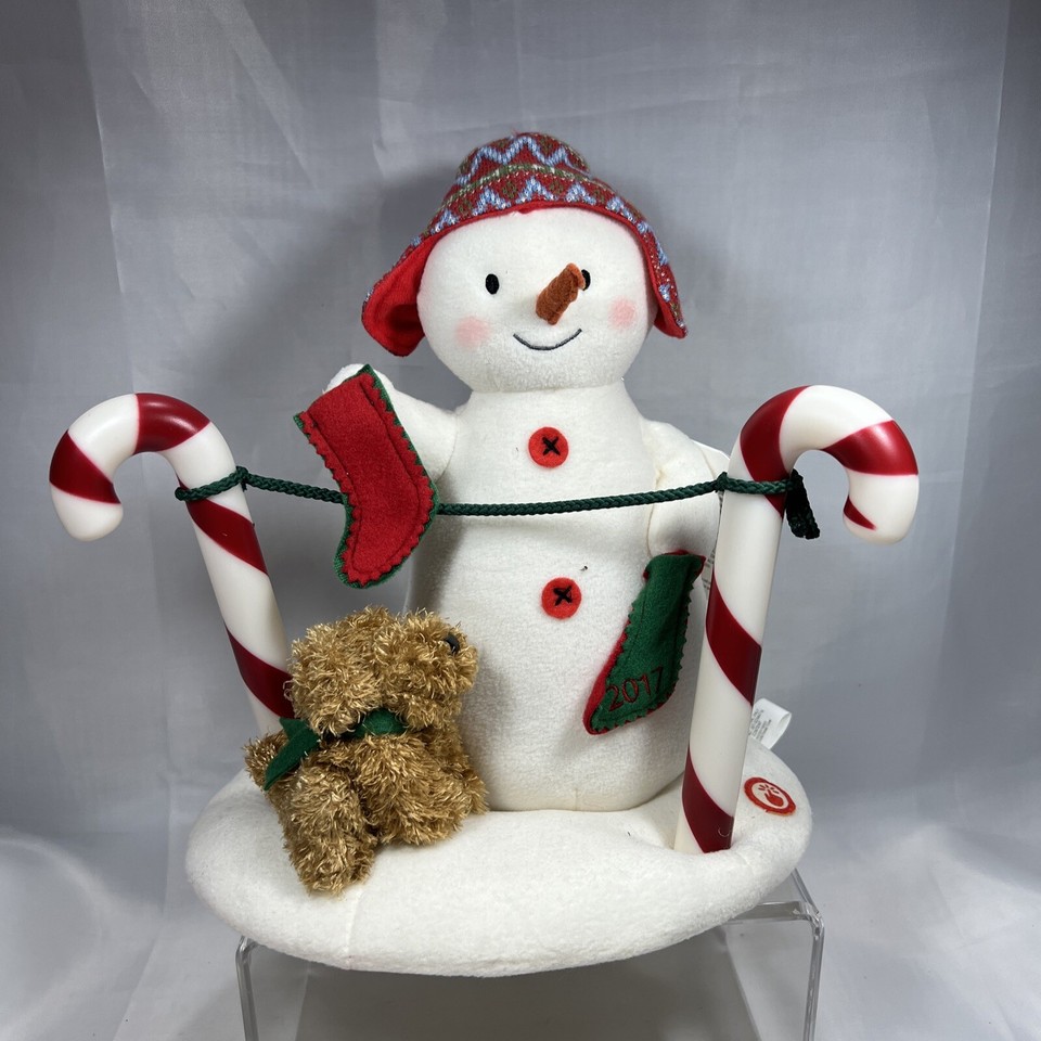 NEW 2017 Hallmark Jingle Pals Snowman Tested & Works NWT | eBay
