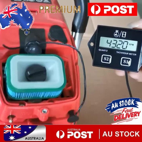 Digital Engine RPM Gauge Splashproof Tachometer RPM Measuring for ...