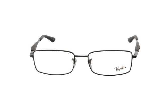 Authentic Ray-Ban Matte Black Eyeglasses Rx6284 - 2503 55mm for sale ...