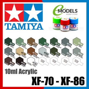 TAMIYA Acrylic Paint 10ml XF-70 to XF-86 | Choose Your Colour: | eBay